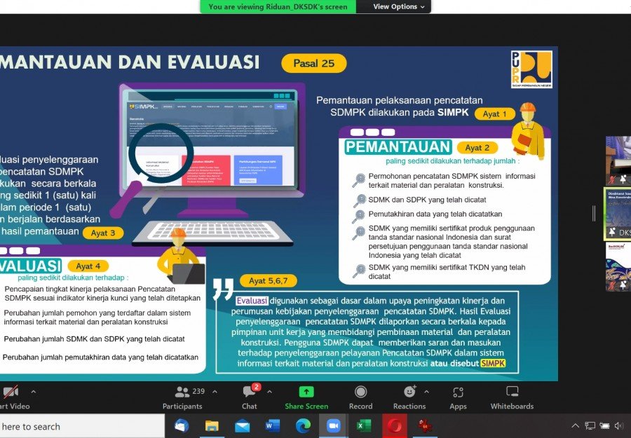 Penjelasan PERMEN PUPR No. 7 Tahun 2021 Tentang Pencatatan Sumber Daya ... Penjelasan PERMEN PUPR No. 7 Tahun 2021 Tentang Pencatatan Sumber Daya ...